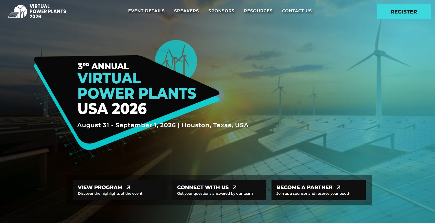 Virtual Power Plants USA 2026 | Register Now
